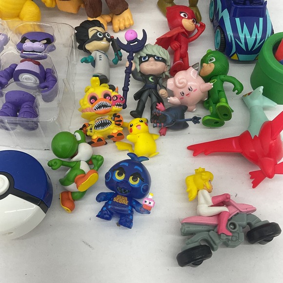 Nintendo | Toys | Mixed Toy Figure Lot Nintendo Super Mario Pj Masks ...